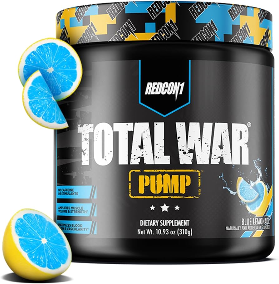 Total War Pump Stim Free PWO - Blue Lemonade - Fitness Factory