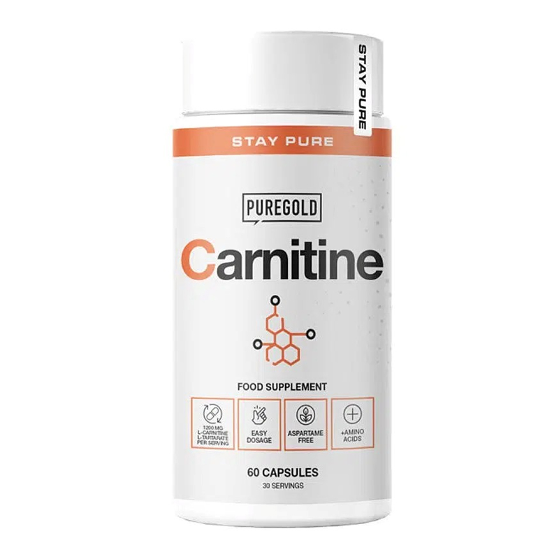 Pure Gold L-Carnitine 60 Caps - Fitness Factory
