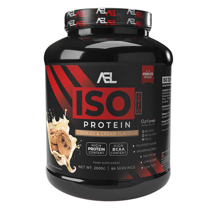 Whey isolate med mye protein, lite fett og uten sukker - Fitness Factory